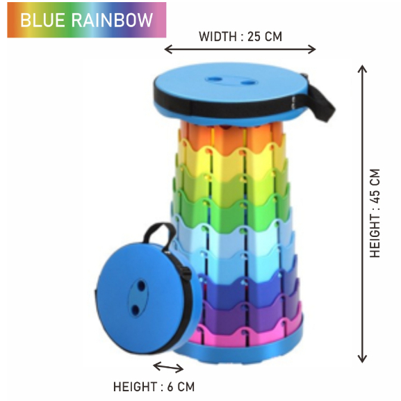 🇸🇬🔥Foldable Chair Telescopic Stools Portable Stool Collapsing Chairs ...