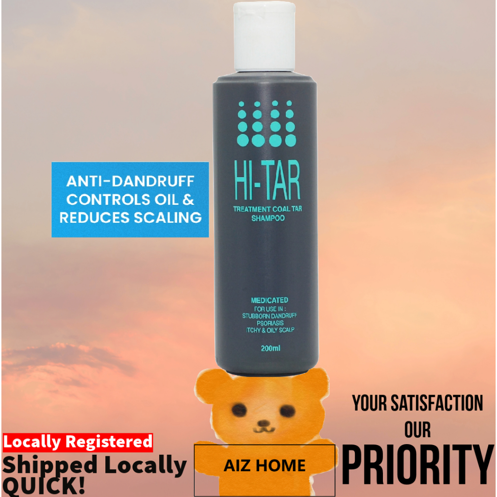 🚚 Local Stock | ICM Hi-Tar Coal Tar Shampoo 200ml | Dandruff, Psoriasis ...