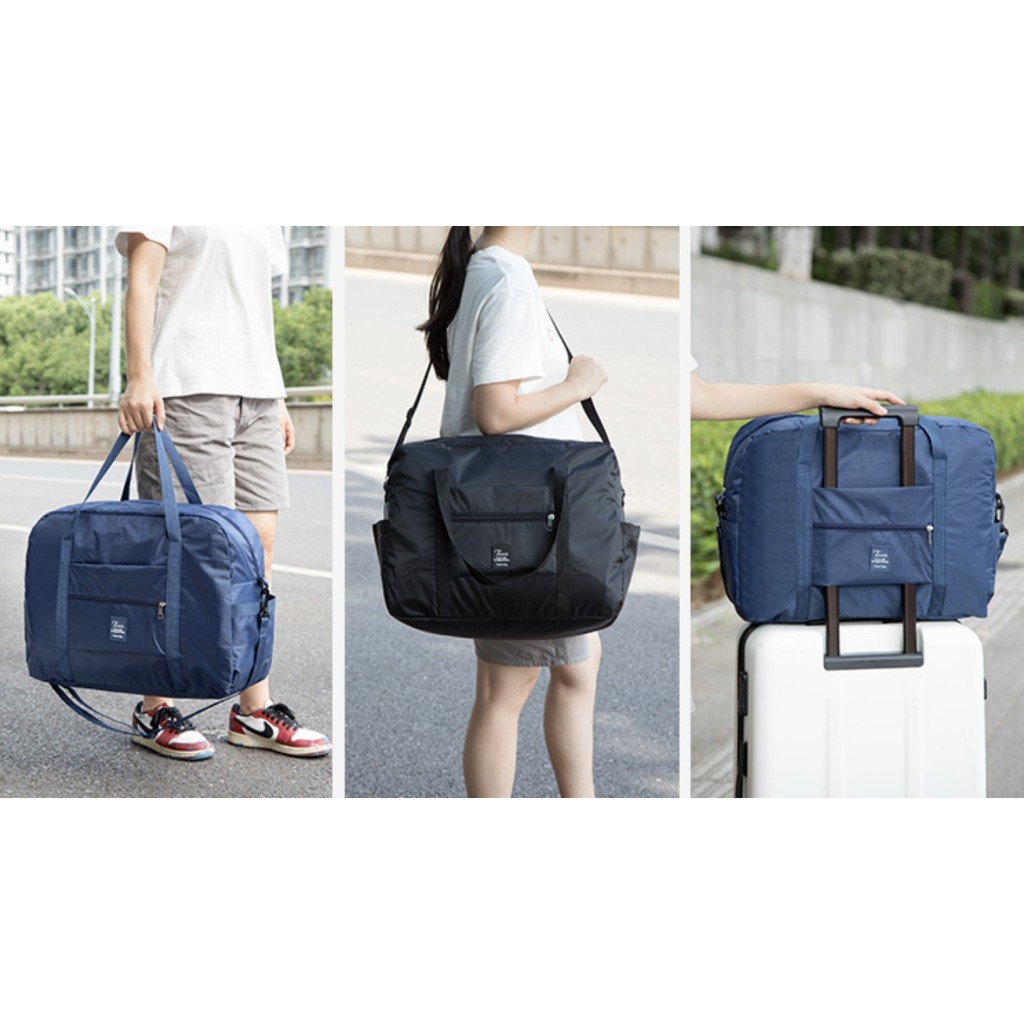 Water Resistant Foldable Cabin Bag with Sling (Travel Hand Luggage ...