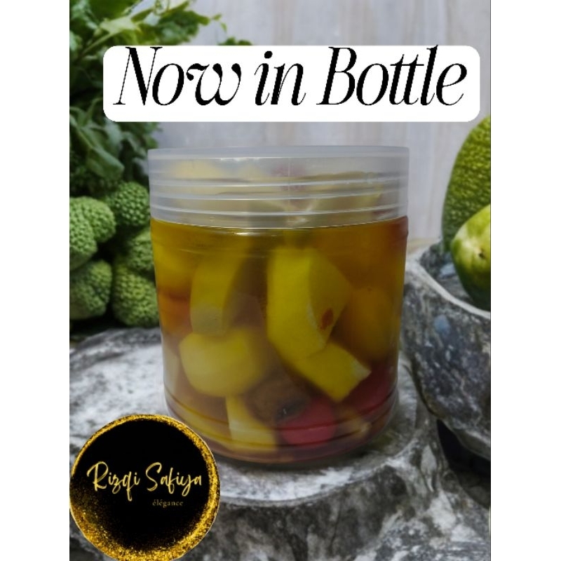 Jeruk Gojes 300g 500g Jeruk asam boi mix fruits #jerukgojes bottles ...