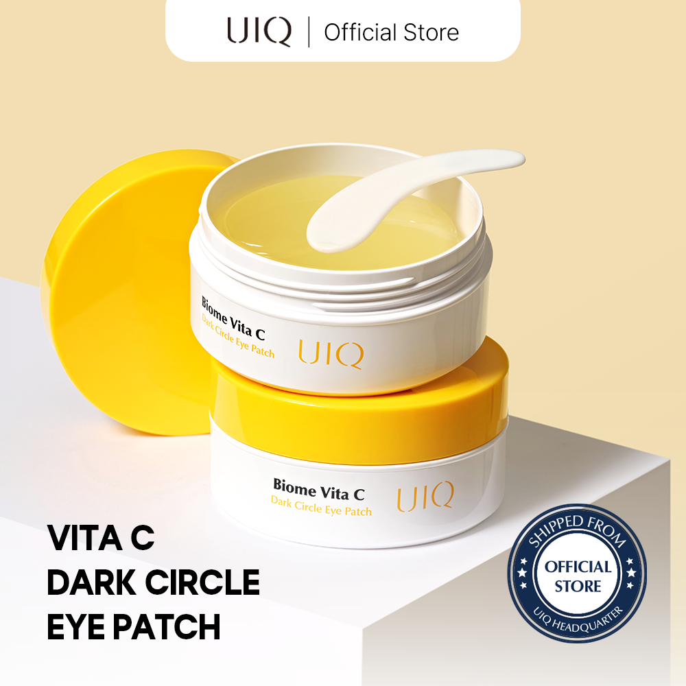 [UIQ OFFICIAL] UIQ Biome Vita C Dark Circle Eye Patch 60patch, Around ...