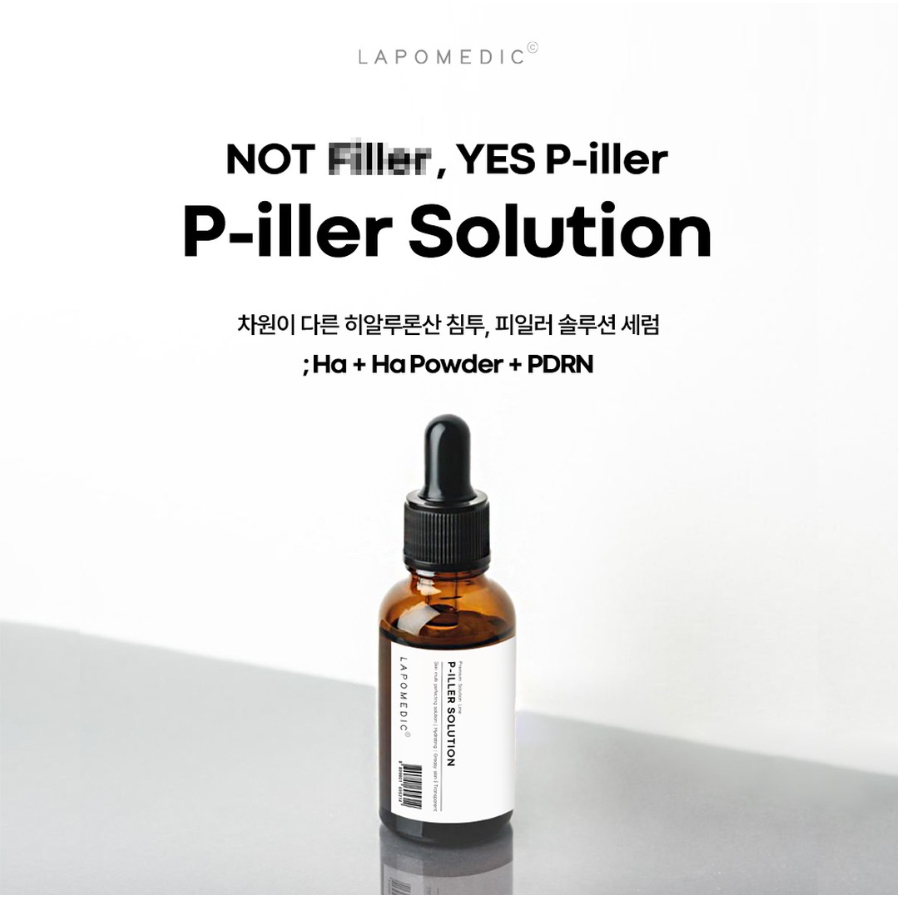 The LAPO Cosmetic P-ILLER SOLUTION HA + HA POWDER + PDRN | Shopee Singapore
