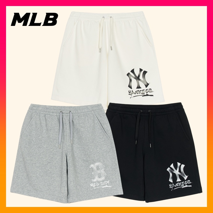 MLB Basic Big Logo 9" Shorts (2025New) | Shopee Singapore