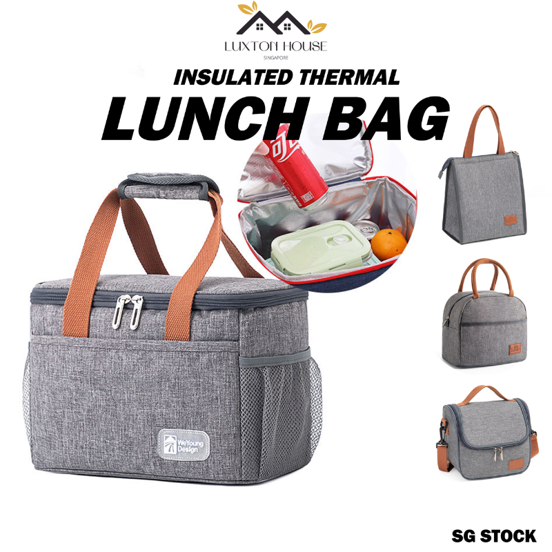 {SG} Insulated Lunch Box Bag Insulated Thermal Bag Insulated Lunch Bag ...