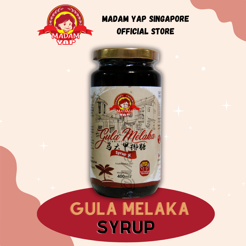 MADAM YAP’s 100% Gula Melaka Syrup | Palm Sugar| 马六甲纯椰糖 400g | Shopee ...