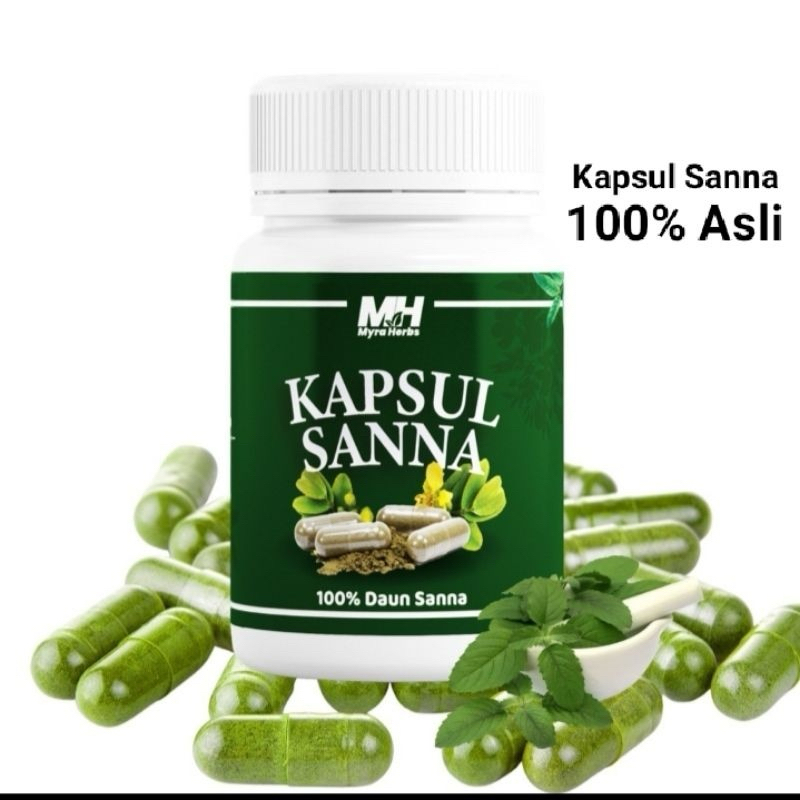 [SG] Capsule Daun Senna/Sanna 100% Asli (50 kapsul) | Shopee Singapore