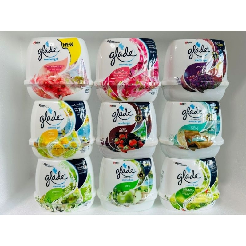 Glade Air freshener Scented Gel, 180G | Shopee Singapore