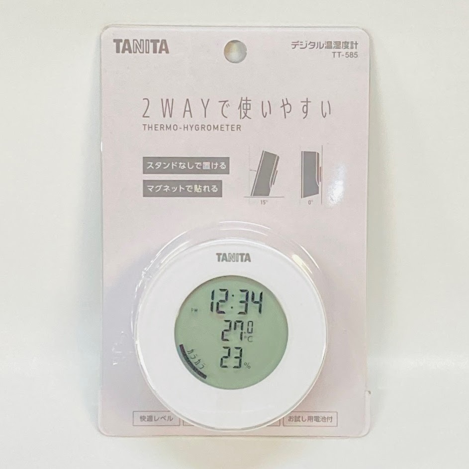 Tanita Digital Tabletop Thermohygrometer Clock with Temperature and ...