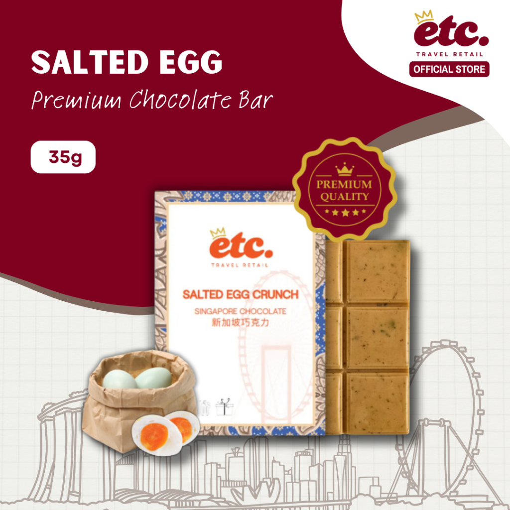 ETC Salted Egg Chocolate Bar 35g | Shopee Singapore