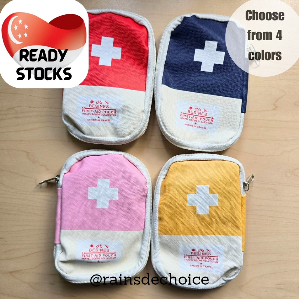 Small First Aid Pouch Travel Size Medication Emergency First Aid ...