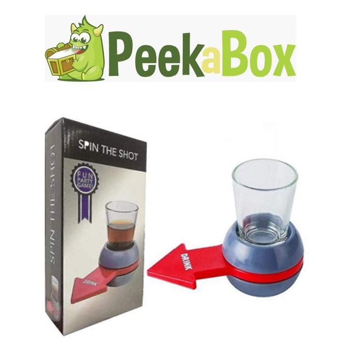 [Peek A Box] Spin The Shot, Wheel Of Shots Drinking Game Party Birthday ...