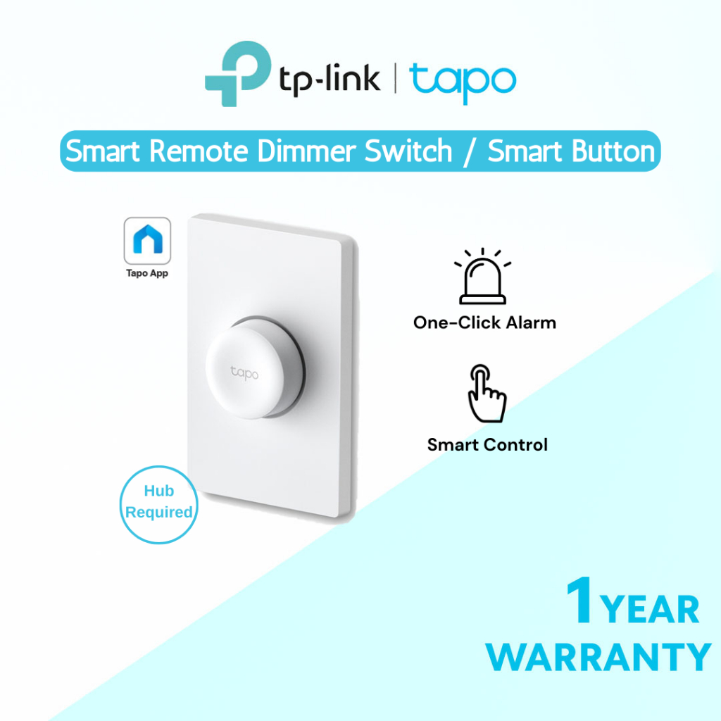 TP-Link Smart Control Button / Smart Remote Dimmer Switch Tapo S200B ...