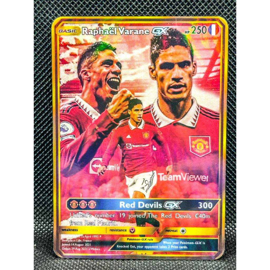 Raphael Varane GX Pokemon Card | Shopee Singapore