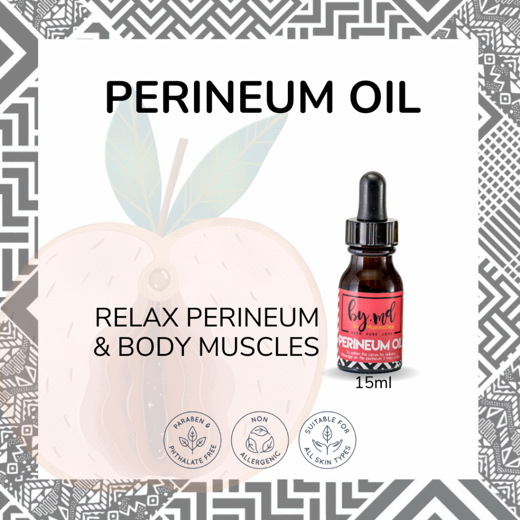 BYMOMMADEE Perineum Oil helps to relax perineum muscles before birth to ...