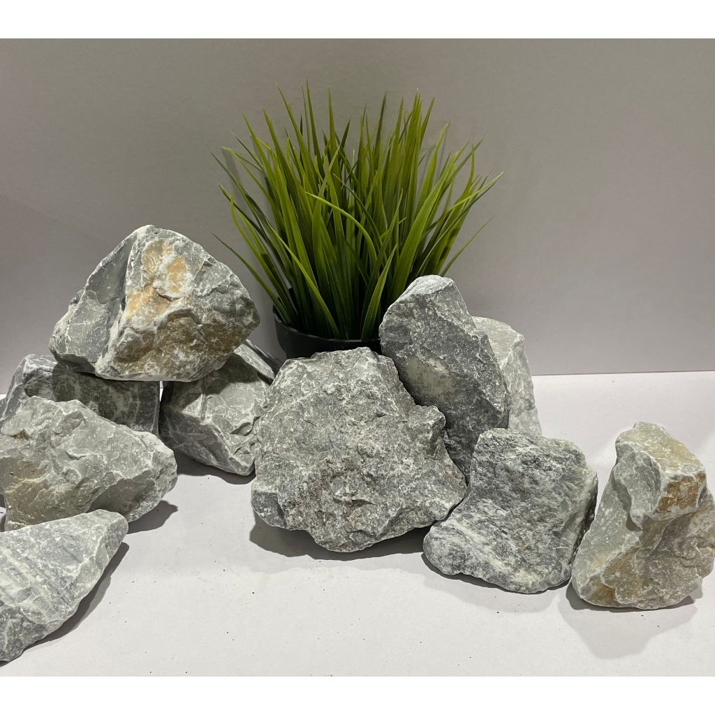 Garden Landscape Aquarium Pebble Stone Rock 80mm -120mm X 3Kg | Shopee ...