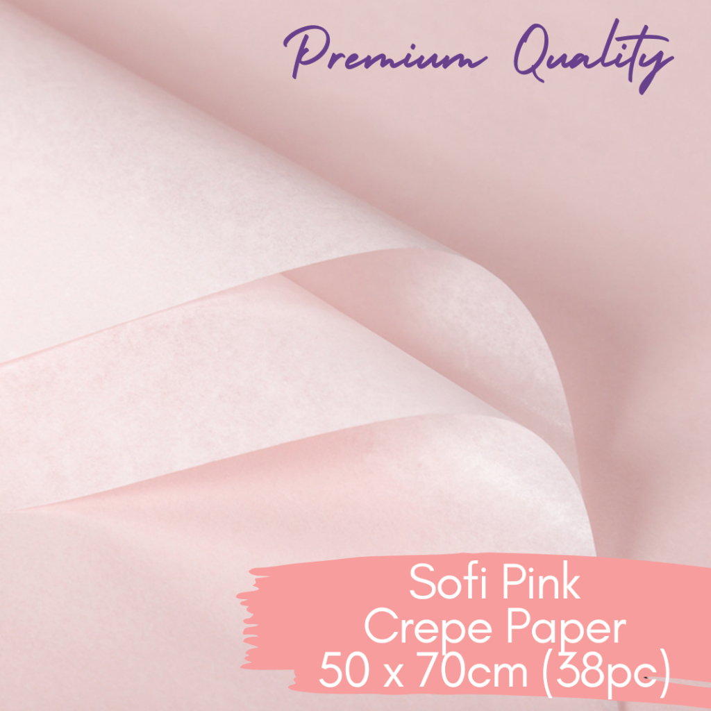 [SG Seller] Korean 20pc Dual Tone Flower Wrapper Wrapping Double Sided ...