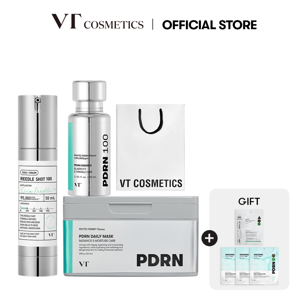 [VT] Reedle Shot Gift Set (PDRN, Retinal, Collagen, Vitamin, Snail ...