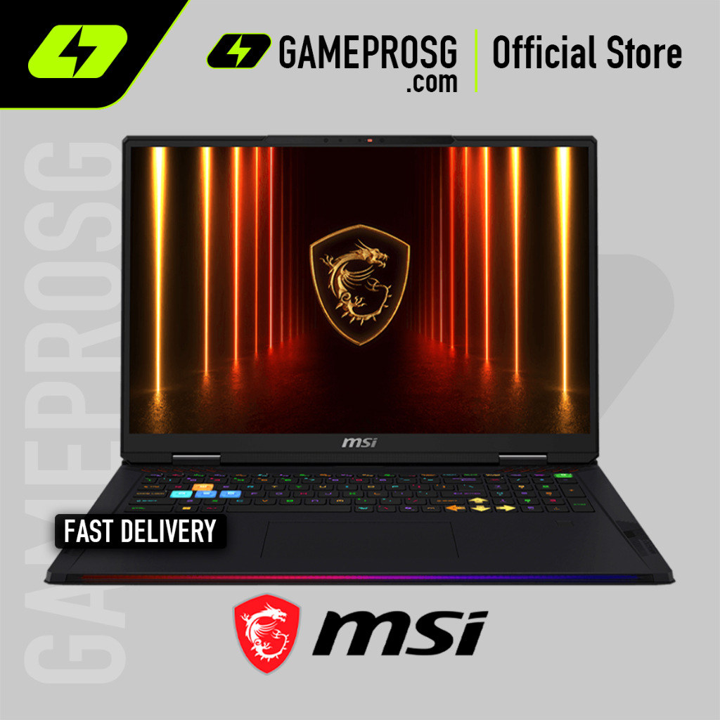 MSI Raider 18 HX AI Gaming Laptop — RTX 5080 - Intel Core Ultra 9 285HX ...