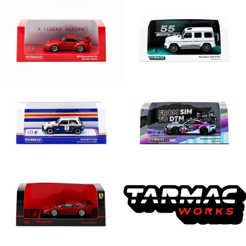 [SG Seller] TARMAC WORKS Highly Detailed 1/64 Diecast Car Model w ...