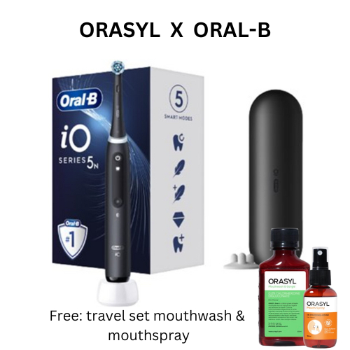 ORAL-B: iO Series 5 Rechargeable Toothbrush (free Orasyl travel oral ...