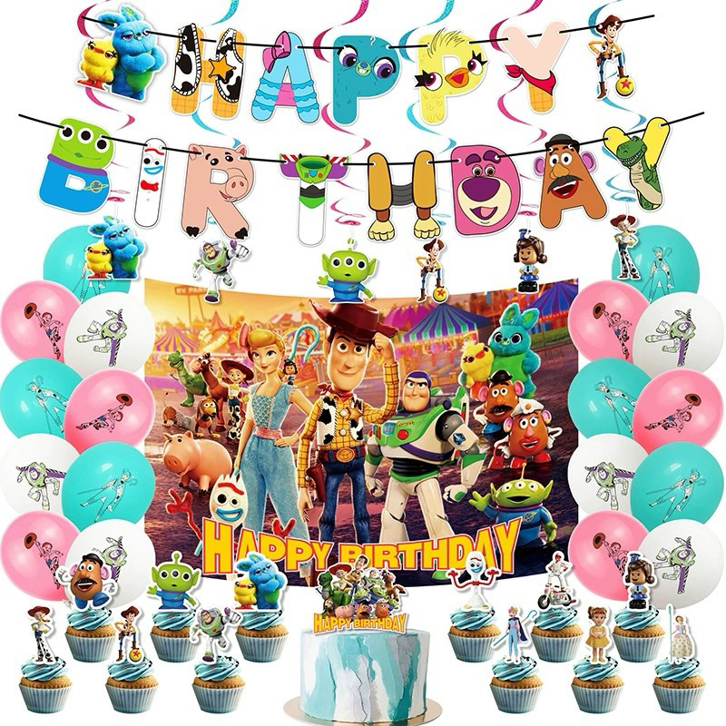 [Ready Stock] Disney Toy Story themed Woody,Buzz Lightyear&Friends ...