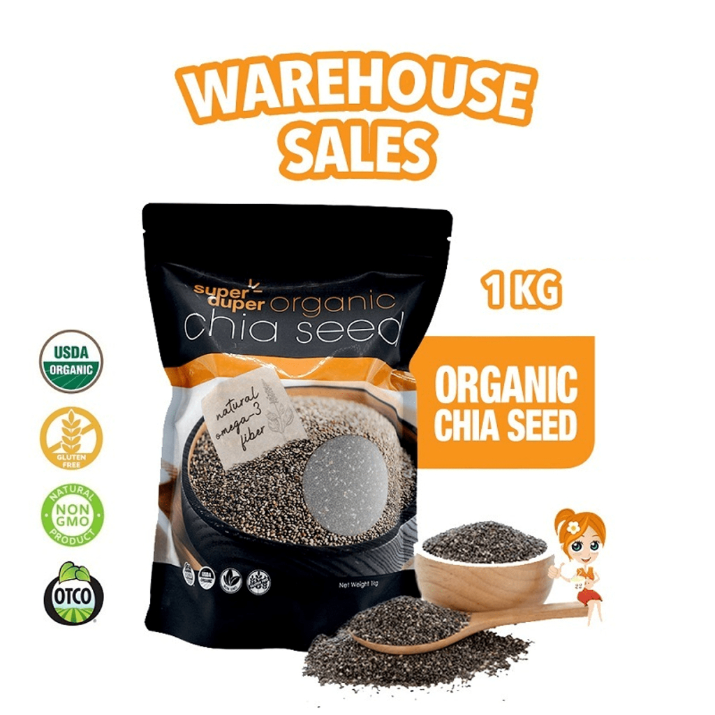 [BULK DEAL - BUY MORE SAVE MORE] Good Lady Organic Chia Seeds (USDA ...