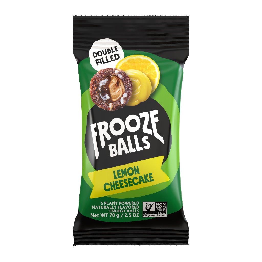 Bundle 5|10|20 Frooze Balls Lemon Cheesecake 70g Plant-Powered Double ...