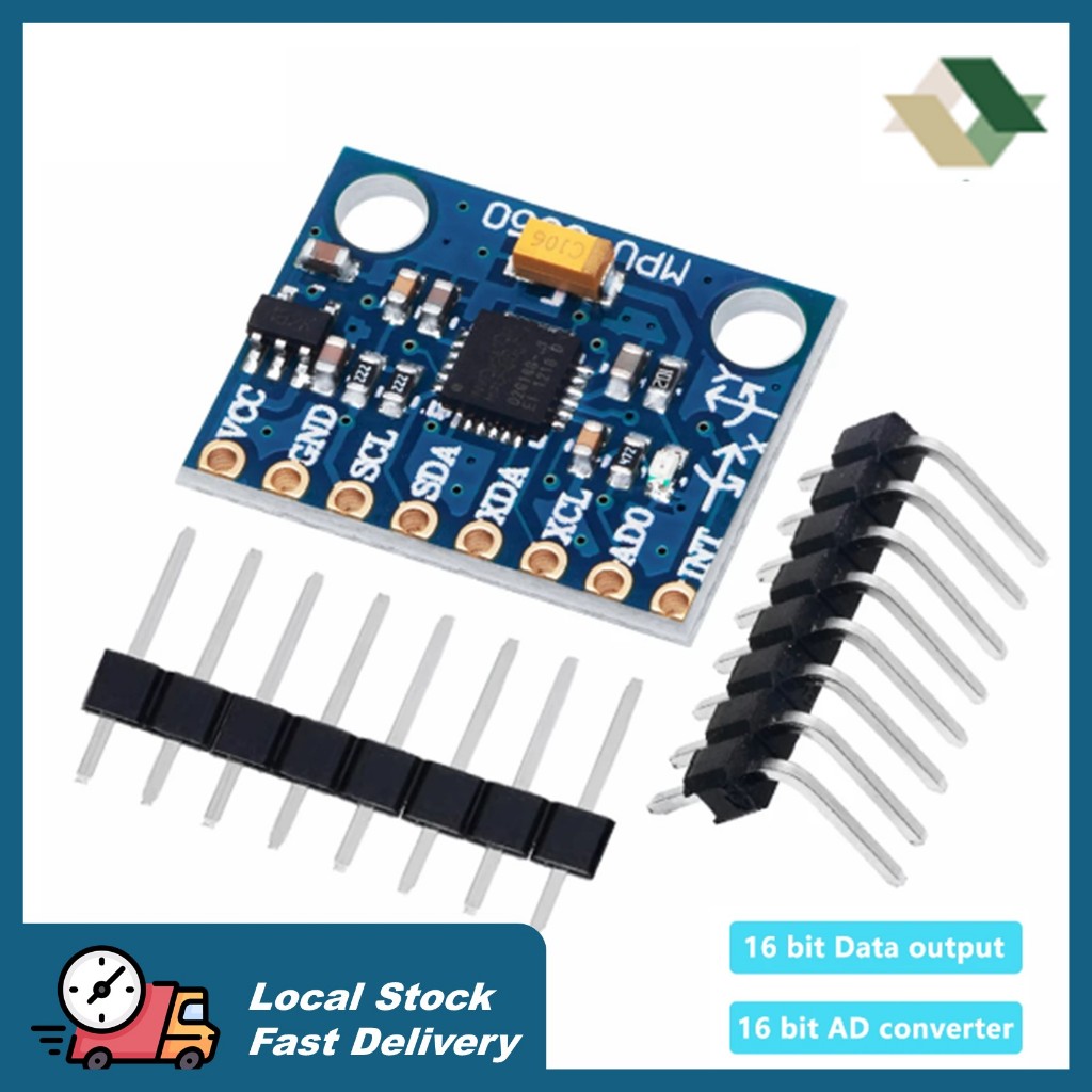[SG Stock] GY-521 MPU6050 6DOF Accelerometer + Gyro | Shopee Singapore