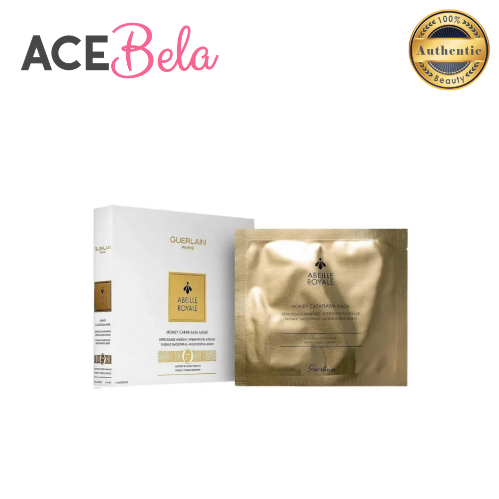 Guerlain Abeille Royale Honey Cataplasm Mask 4 Sheets (100% Authentic ...