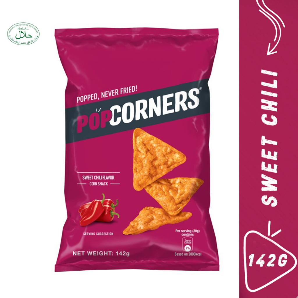Popcorners Sweet Chili Corn Snacks (142g) | Shopee Singapore