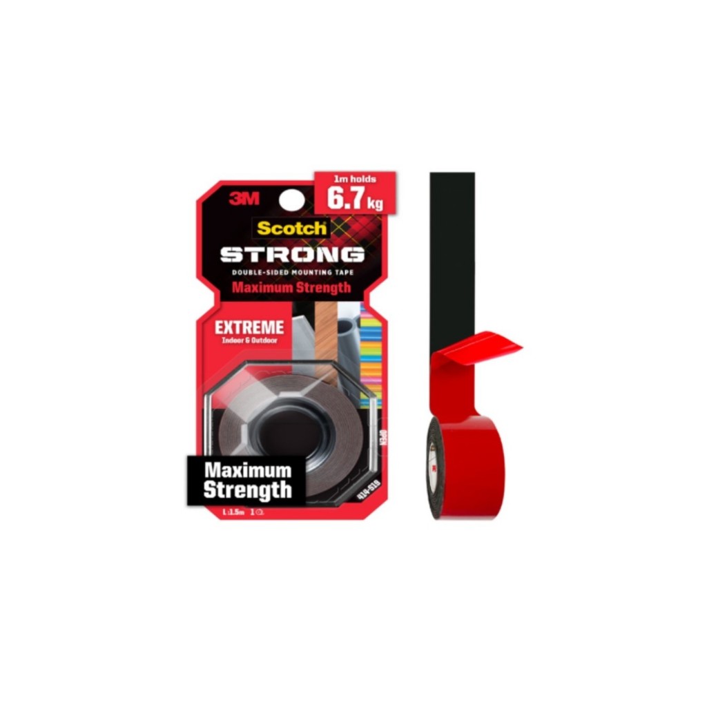 3M SCOTCH 414 EXTREME STRONG DOUBLE-SIDED MOUNTING TAPE | Shopee Singapore