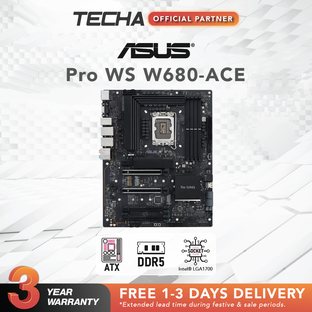 ASUS Pro WS W680-ACE | LGA 1700 | DDR5 | ATX | Workstation Motherboard ...