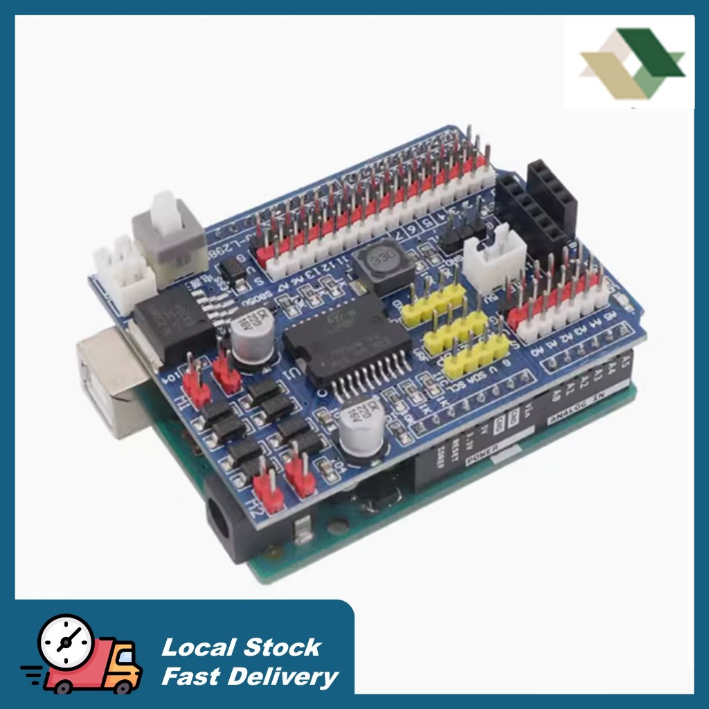 [sg Stock] Arduino Uno Intelligent Car Drive Expansion Board Robot