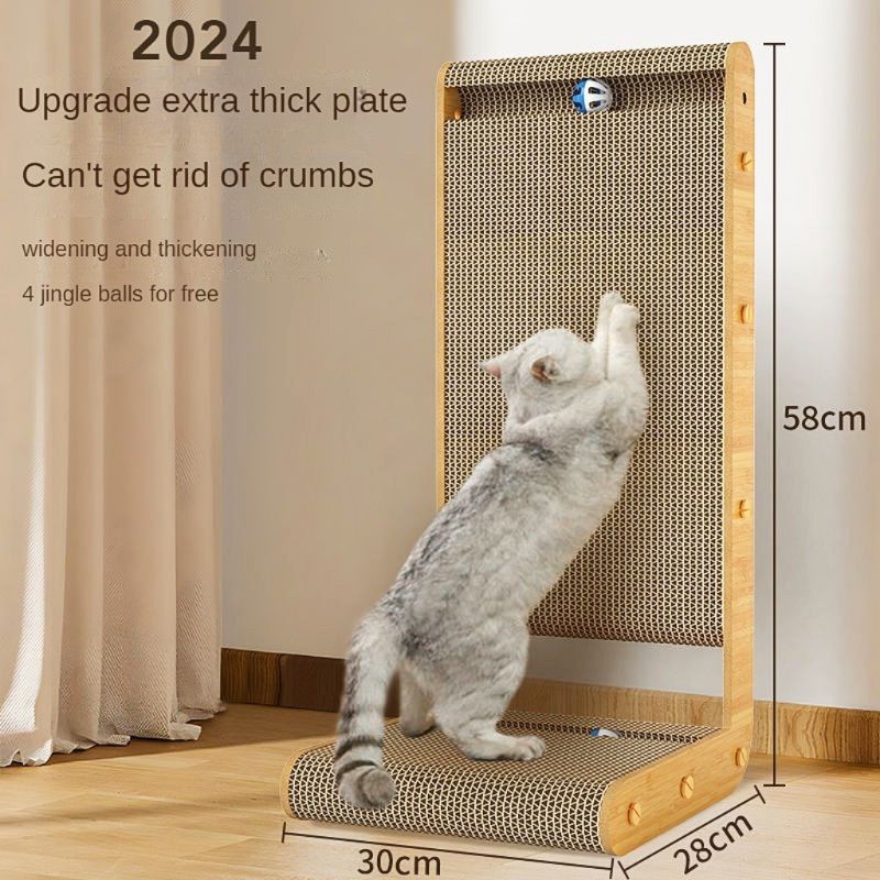 [SG Seller] Cat Scratch Board L-Type Cat Scratch Board Supplies Cat Cat ...