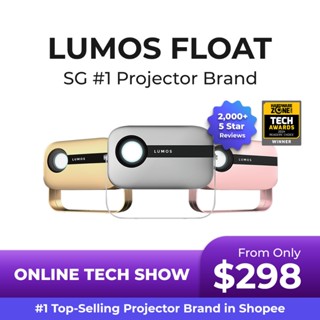 [Official Store] LUMOS FLOAT Home Cinema Projector | Shopee Singapore