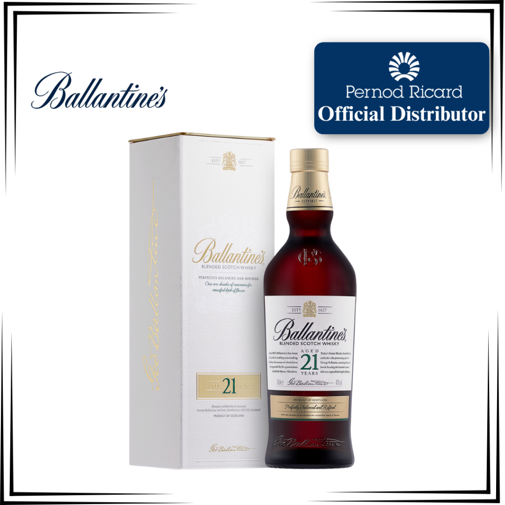 [Official Store] Ballantine's 21 Year Old Blended Scotch Whisky 40% ...
