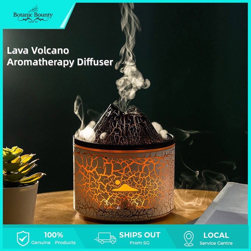 Colorful Volcano Air Humidifiers USB Plug Fragrance Diffuser | Shopee ...