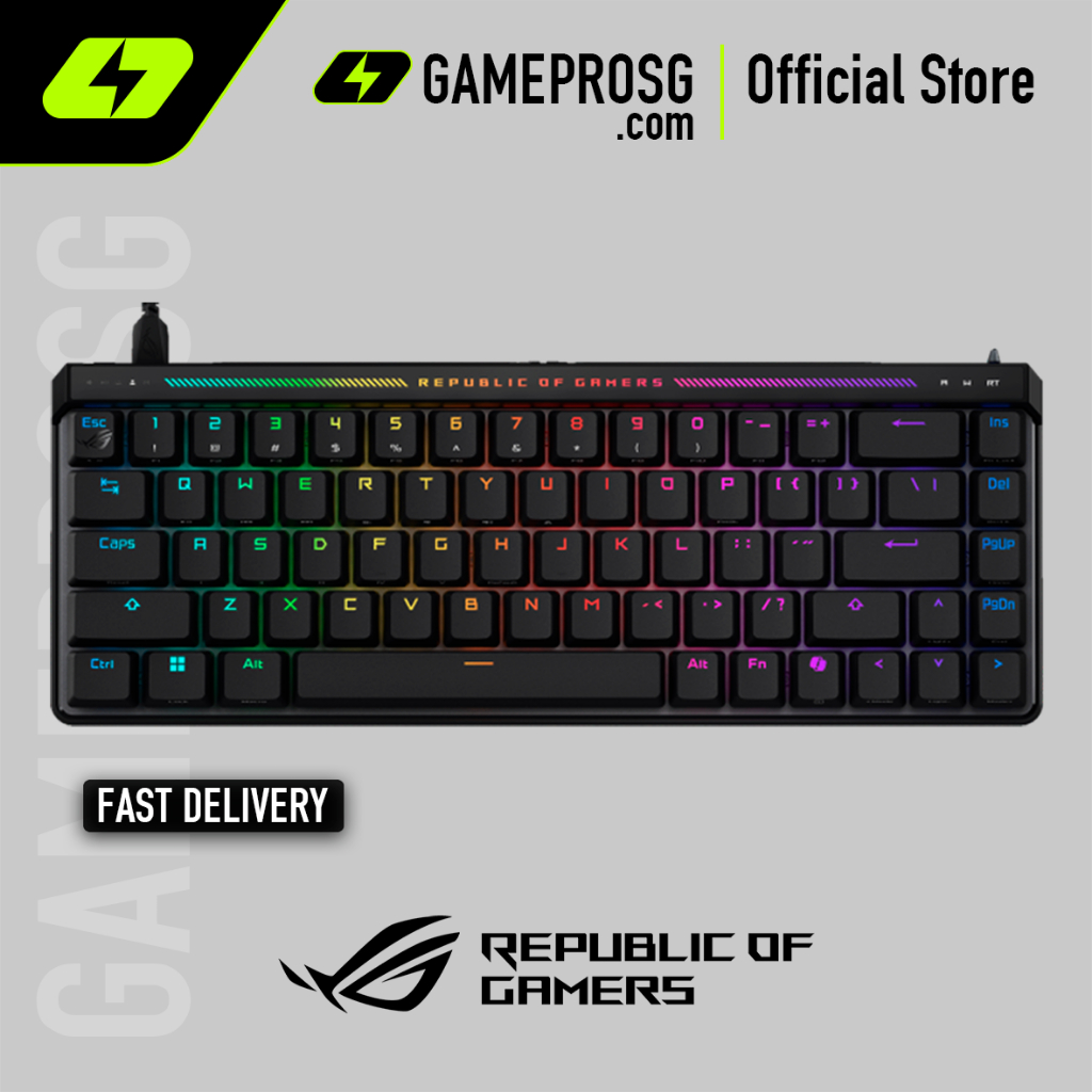 ROG Falchion Ace HFX Wired 65% Analog Gaming Keyboard – ROG HFX ...