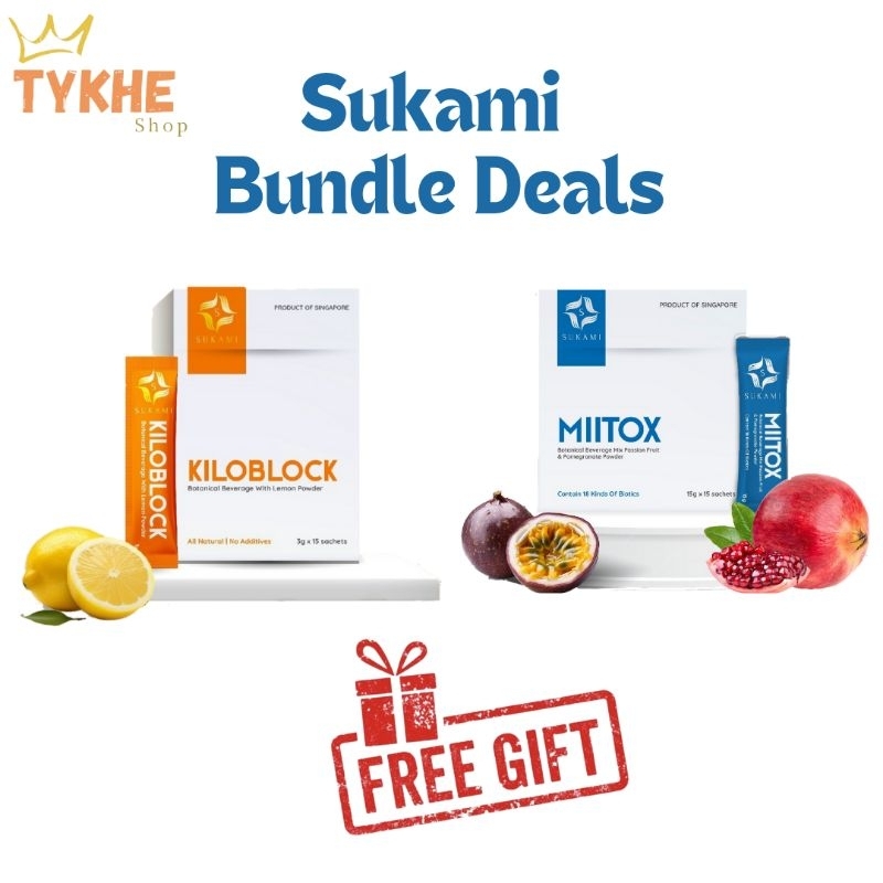 Sukami Kiloblock and Miitox | Shopee Singapore