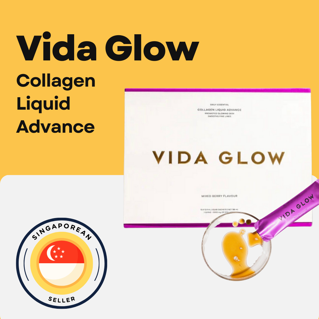 Vida Glow Collagen Liquid Advance/ Collagen Powder | Shopee Singapore