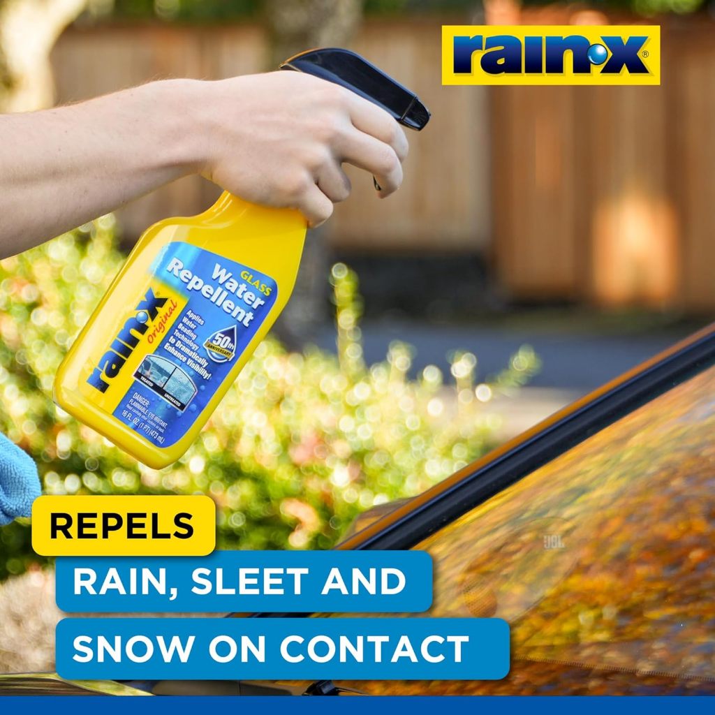 Rain‑X Car Glass Water Repellent Trigger - 473ml | Shopee Singapore
