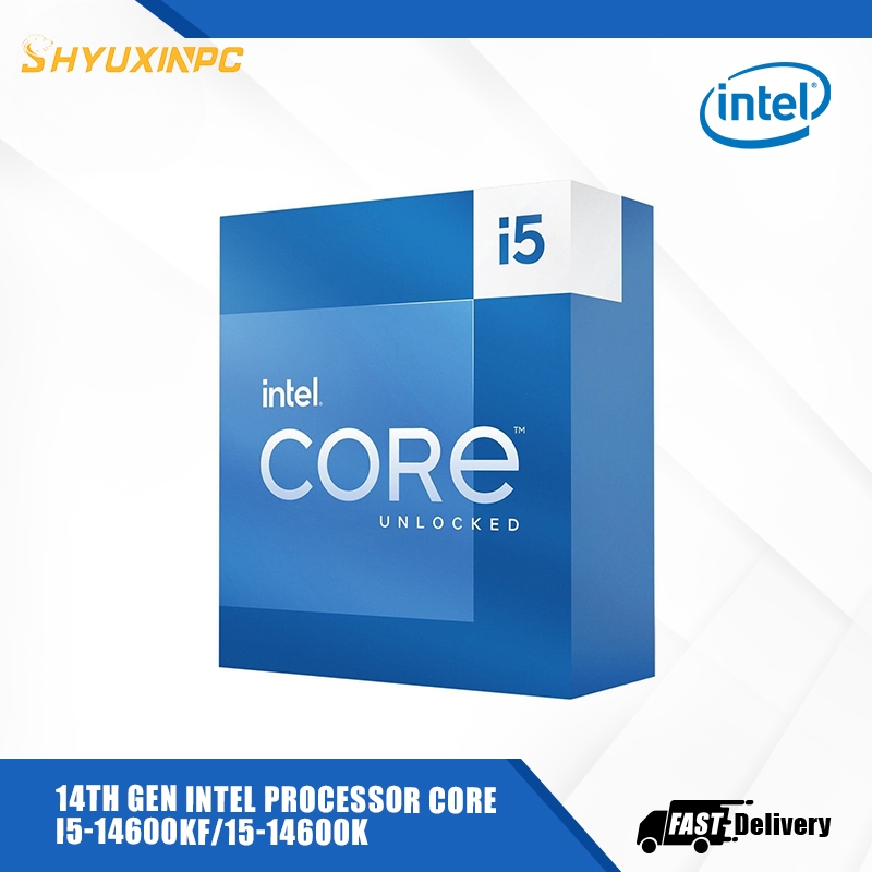 Intel CORE i5-14600KF / i5-14600K 14th Gen (3 Years Warranty) | Shopee ...