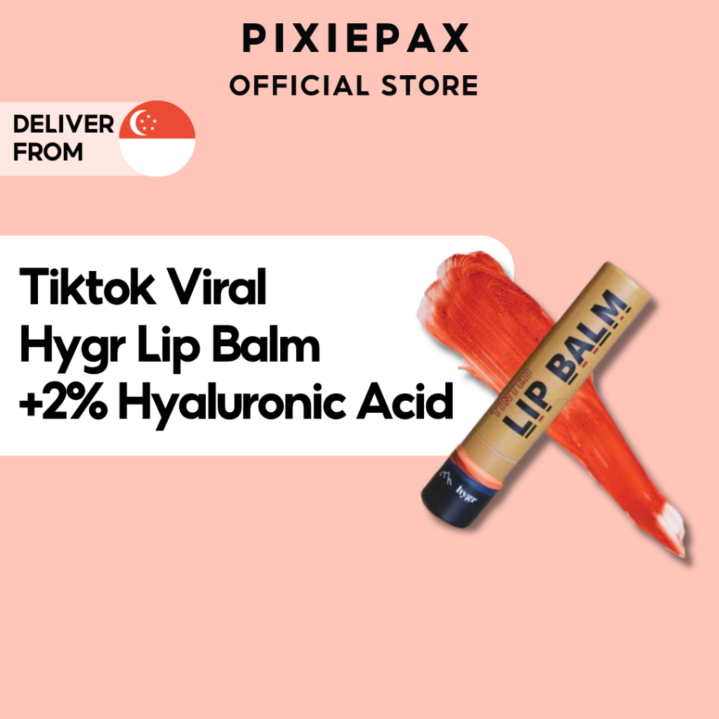 Hygr Natural Vegan Lip Tint And Balm (5g) | Shopee Singapore