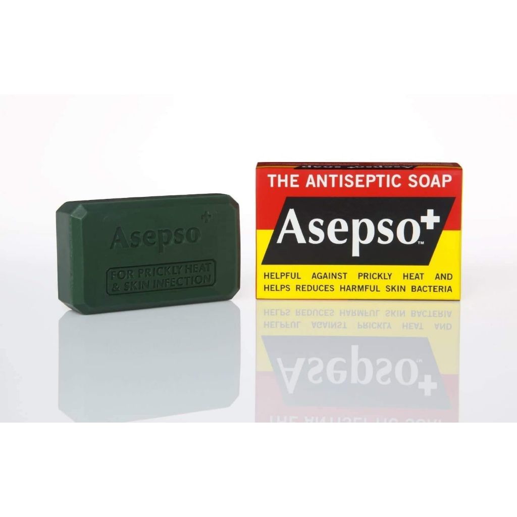 Asepso Antibacterial Soap Original - 80 grams(PARABEN FREE) | Shopee ...