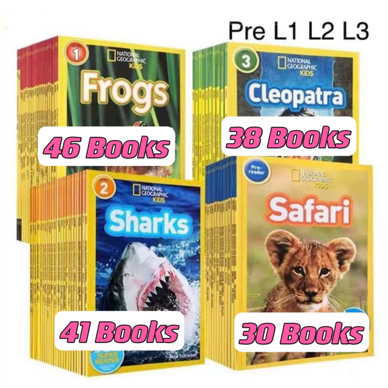 National Geographic Kids Pre/L1/L2/L3 | Shopee Singapore