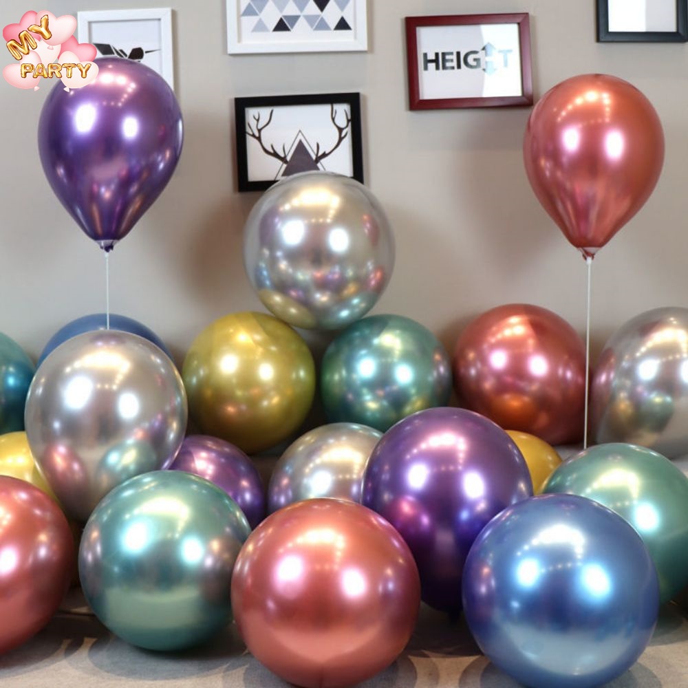 10/12 inch Party Metal Latex Balloon Party Wedding Party Birthday ...
