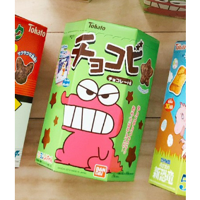 Japan Tohato Crayon Shin-Chan Star Chocolate Biscuits 25g | Shopee ...