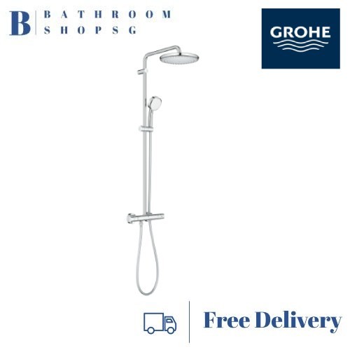 Grohe Tempesta Cosmopolitan System 250 Shower system with thermostat ...