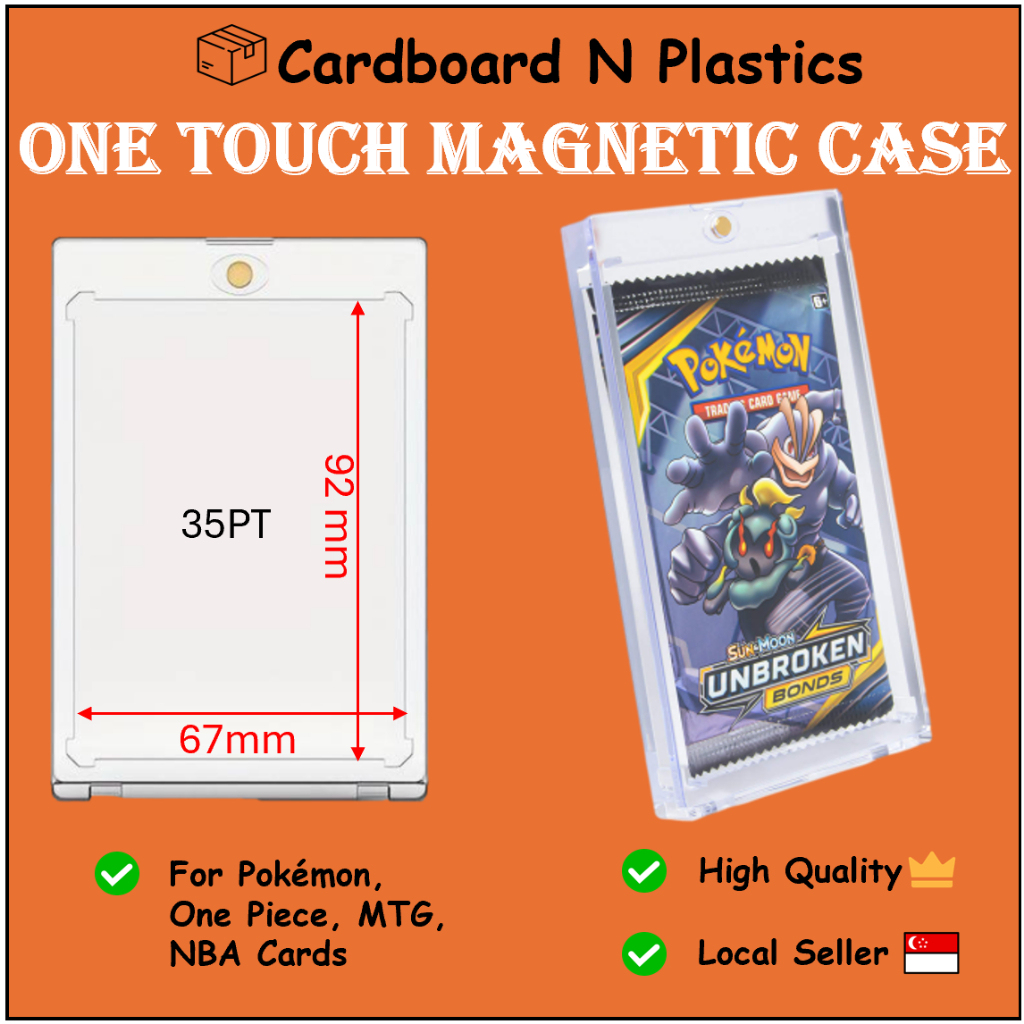 35PT One Touch Magnetic Card Case | Shopee Singapore