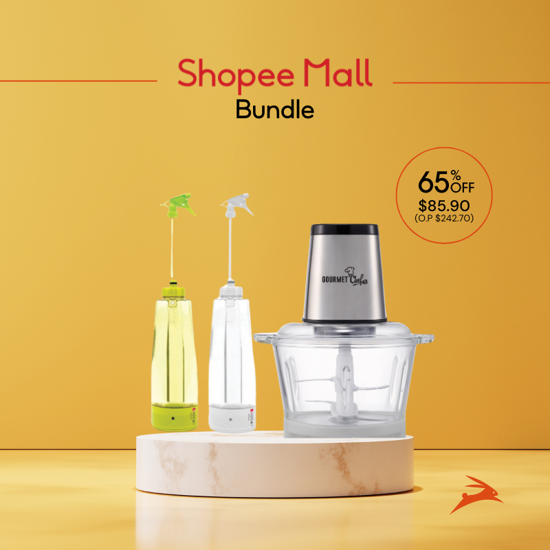 Shopee Bundle Deal - Gourmet Chef Wonder Chopper + H2O Natural Cleaning ...